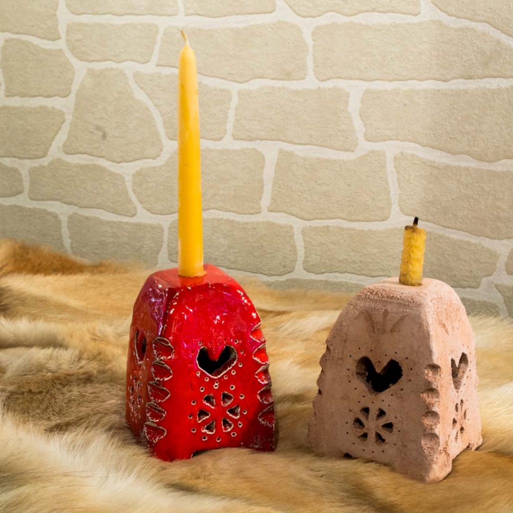 Tour de Jul ou Julleuchter : terre cuite (Mini) - Terres-celtiques